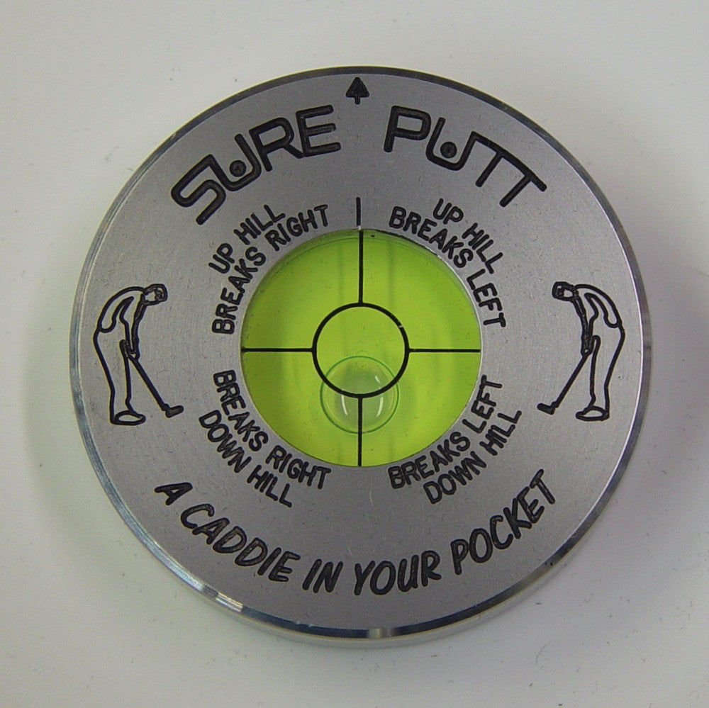 Sure Putt Pro Golf Green Reader - Silver – The Golf Club Trader