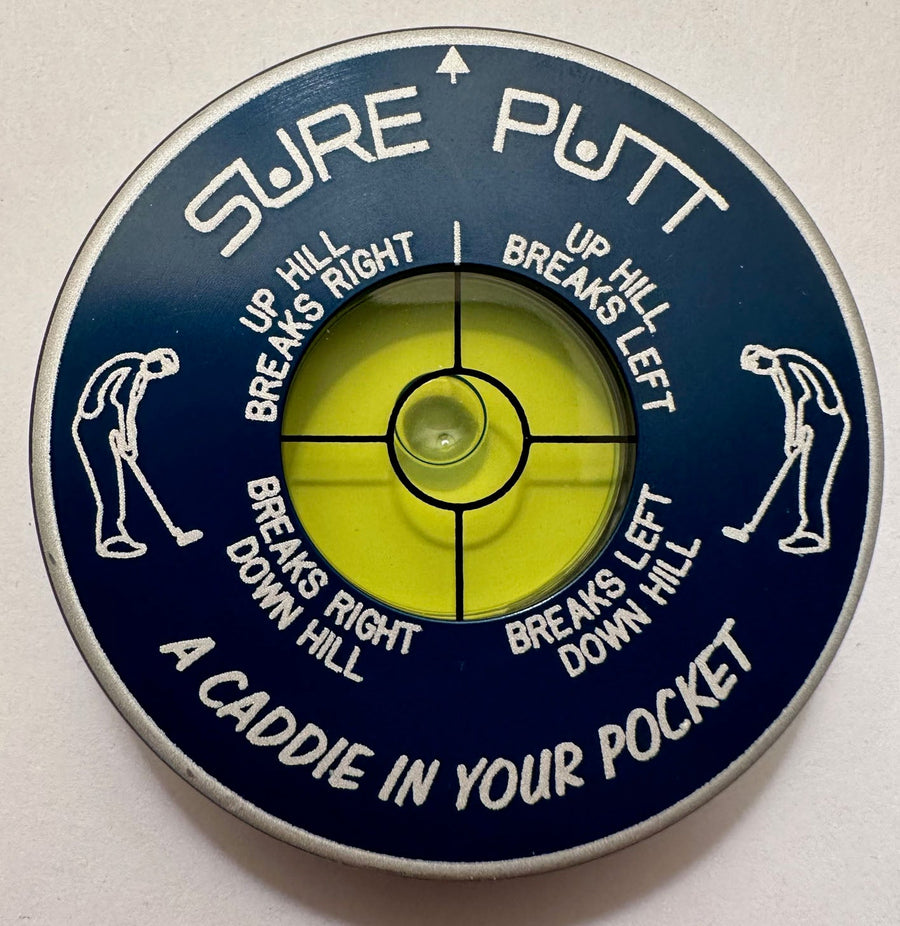 Sure Putt Pro Golf Green Reader - Navy Blue – The Golf Club Trader