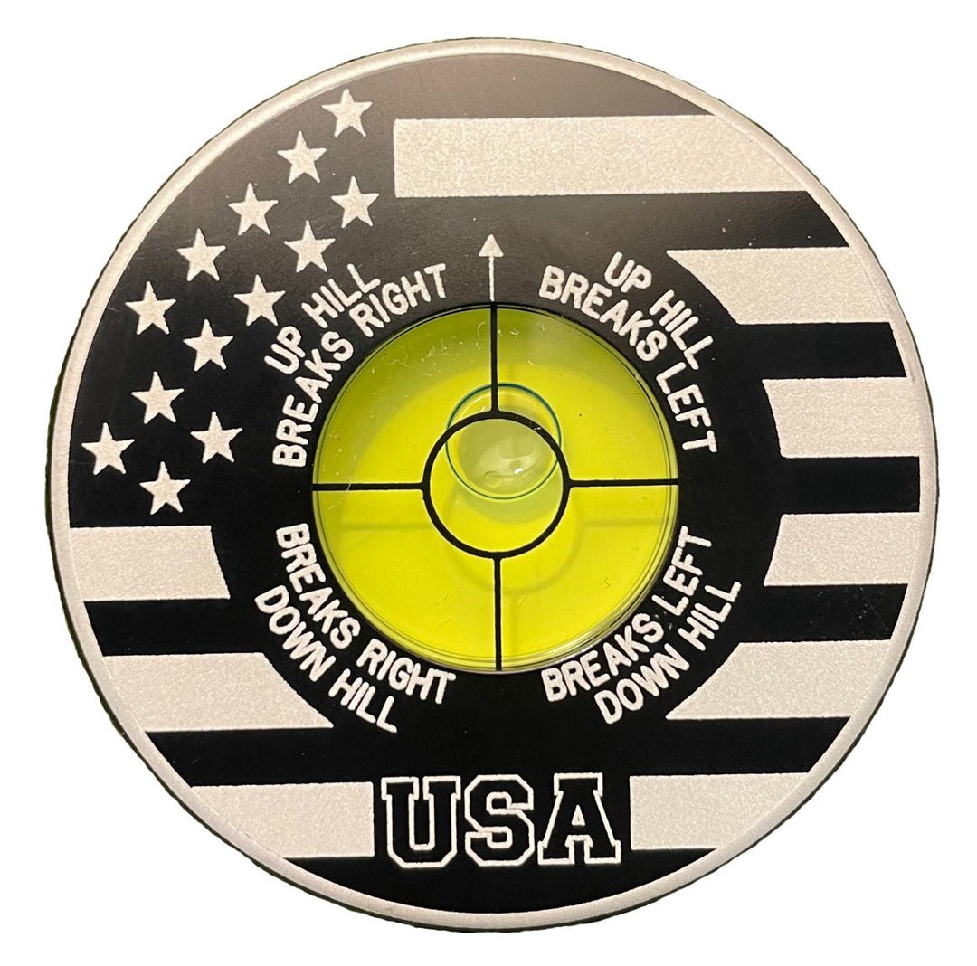 Sure Putt Pro Golf Green Reader - USA - Limited Edition Black – The ...