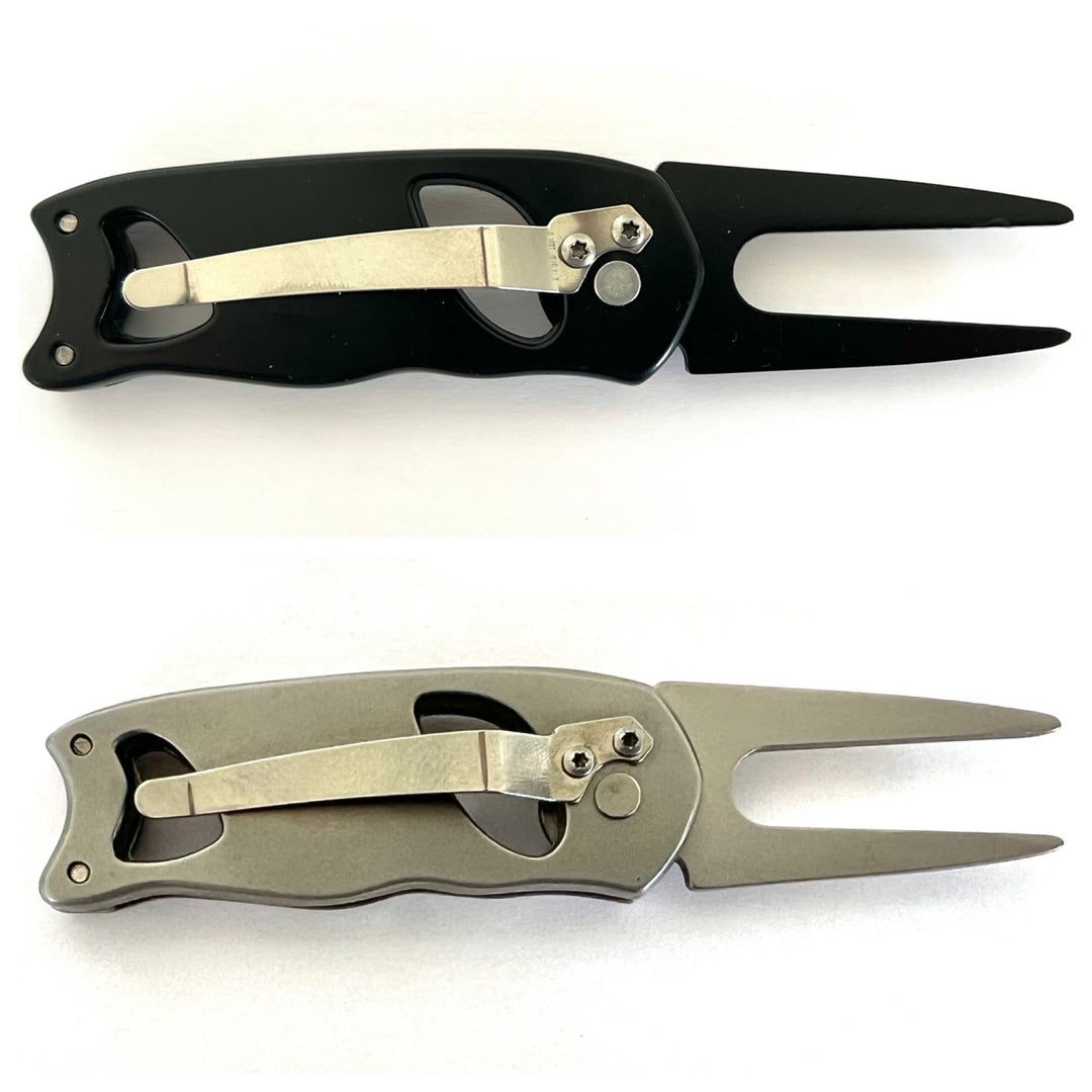 Golf Switchblade Divot Repair Tool w/ Ball Marker & Pocket Clip – The ...