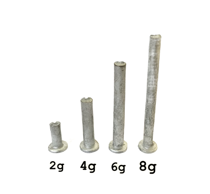 Lead Tip Weight Plugs for Woods & Irons (6/10 Pack) – The Golf Club Trader